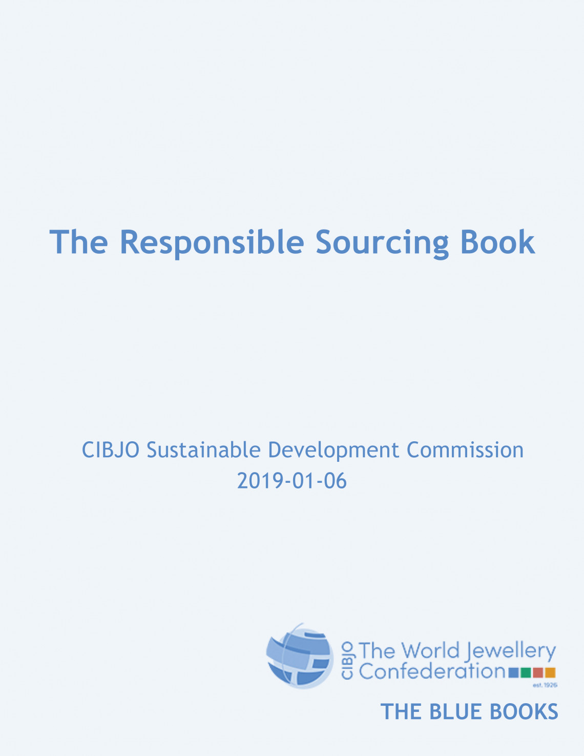 The Blue Books - CIBJO