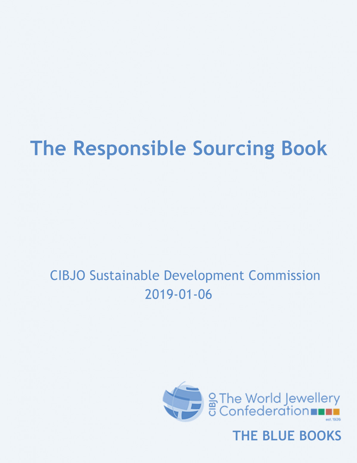 The Blue Books - CIBJO