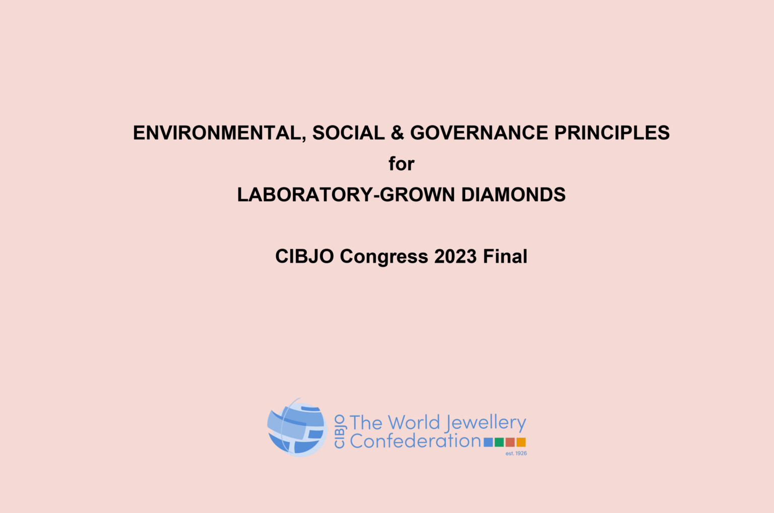 The Guidelines - CIBJO